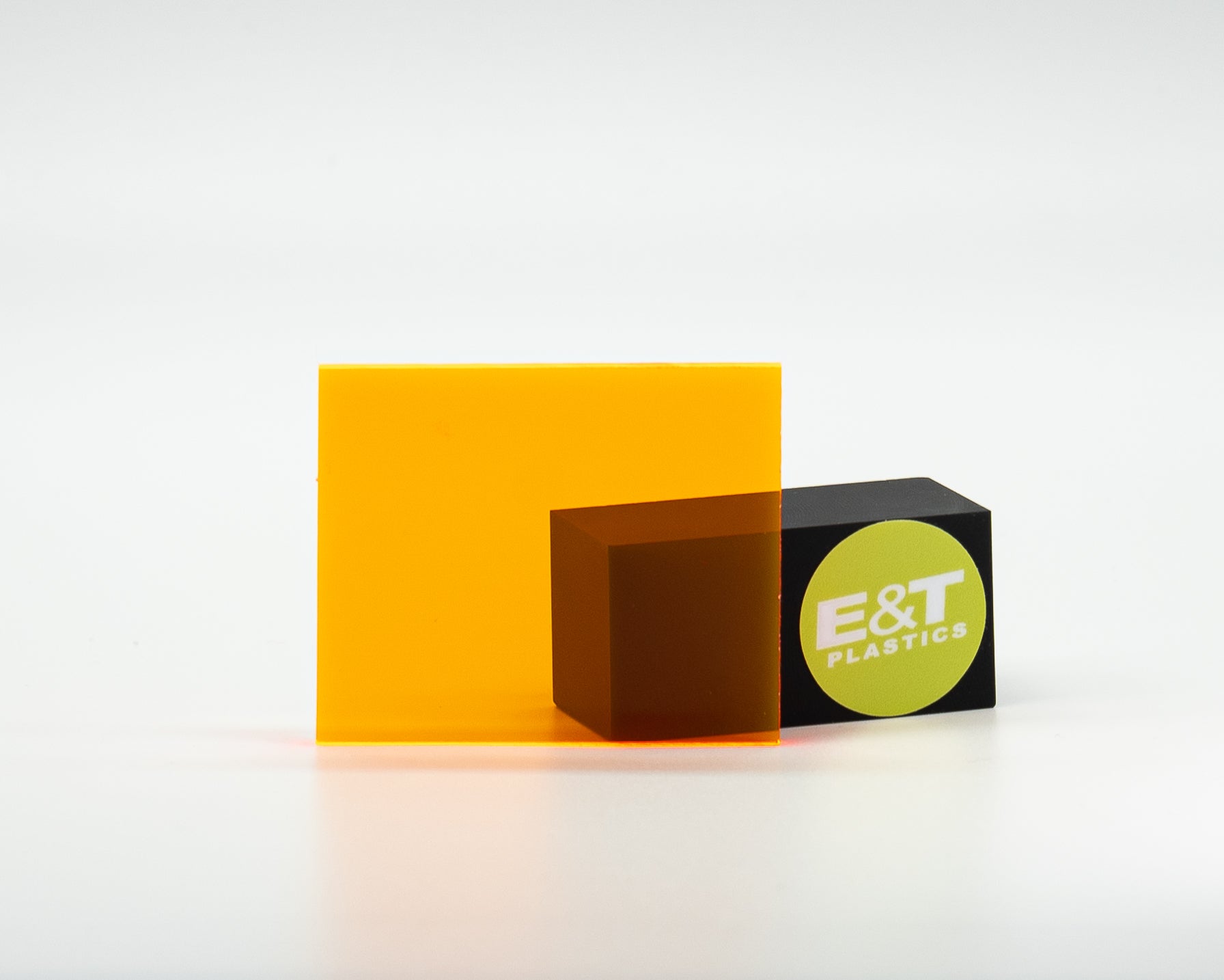 Fluorescent Orange 9096 - E&T Plastics.