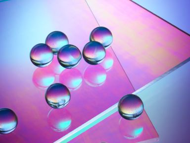 Iridescent Rainbow Mirror - E&T Plastics.